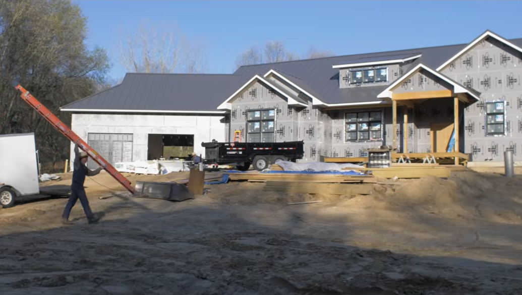 Siding, paint, and concrete changed everything