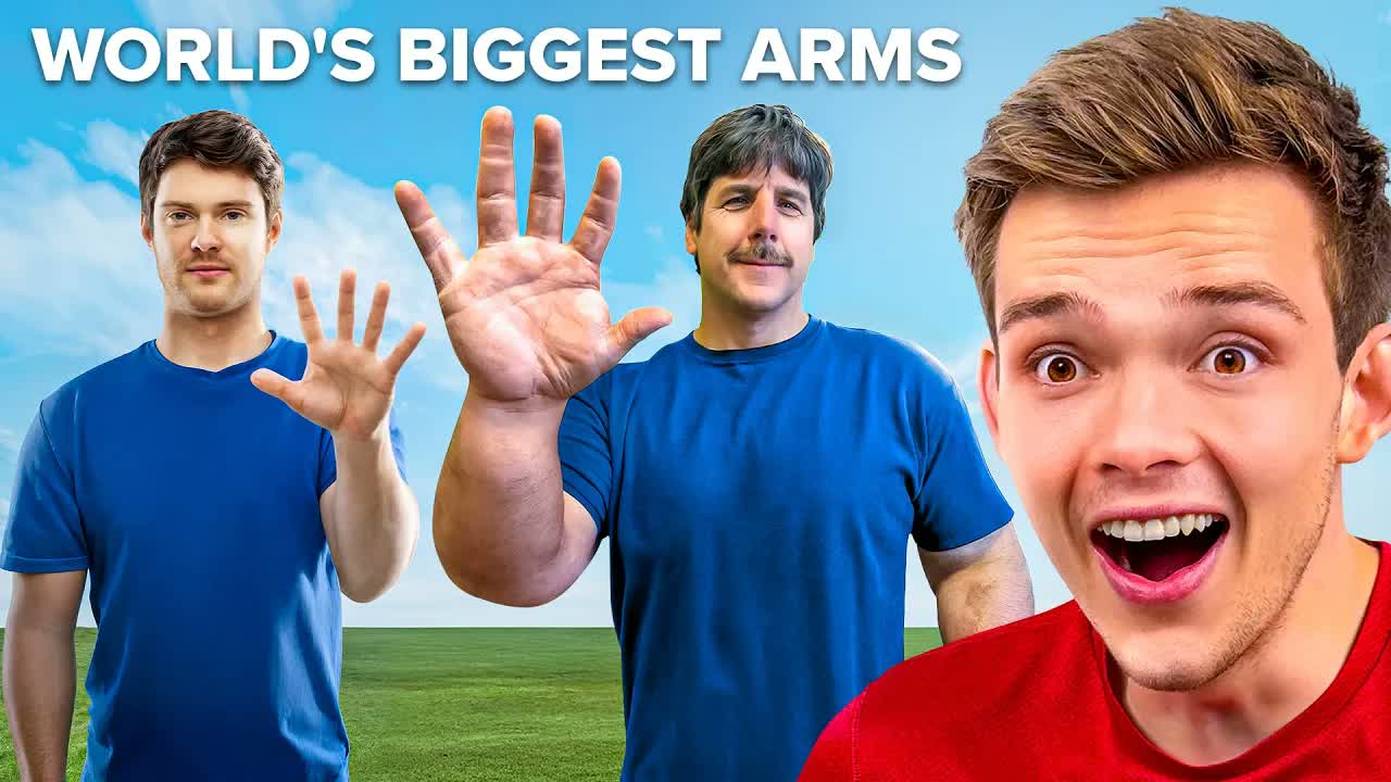 The truth about the man with the world’s largest arms