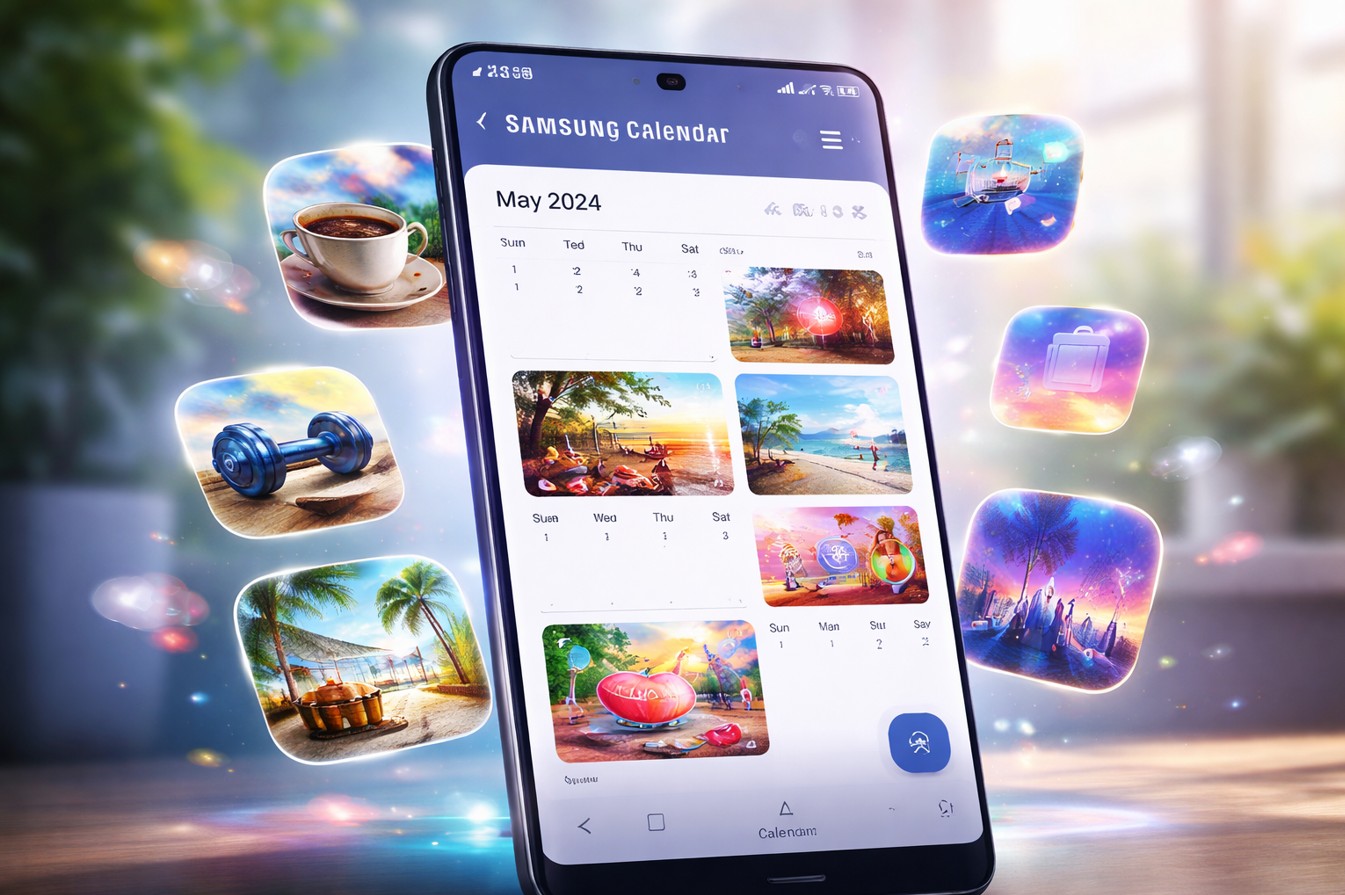 Samsung Calendar με AI: το ημερολόγιο γίνεται οπτικό και πιο έξυπνο