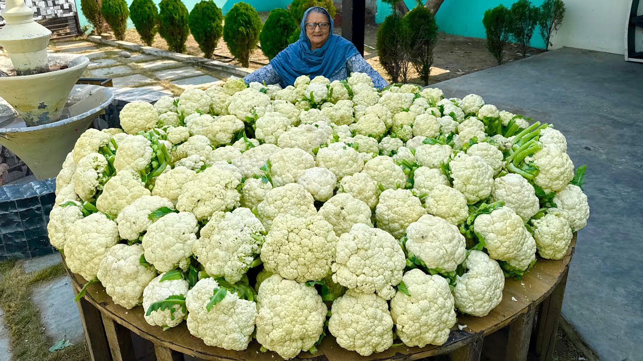 Granny shows a simple method for restaurant-style gobi manchurian