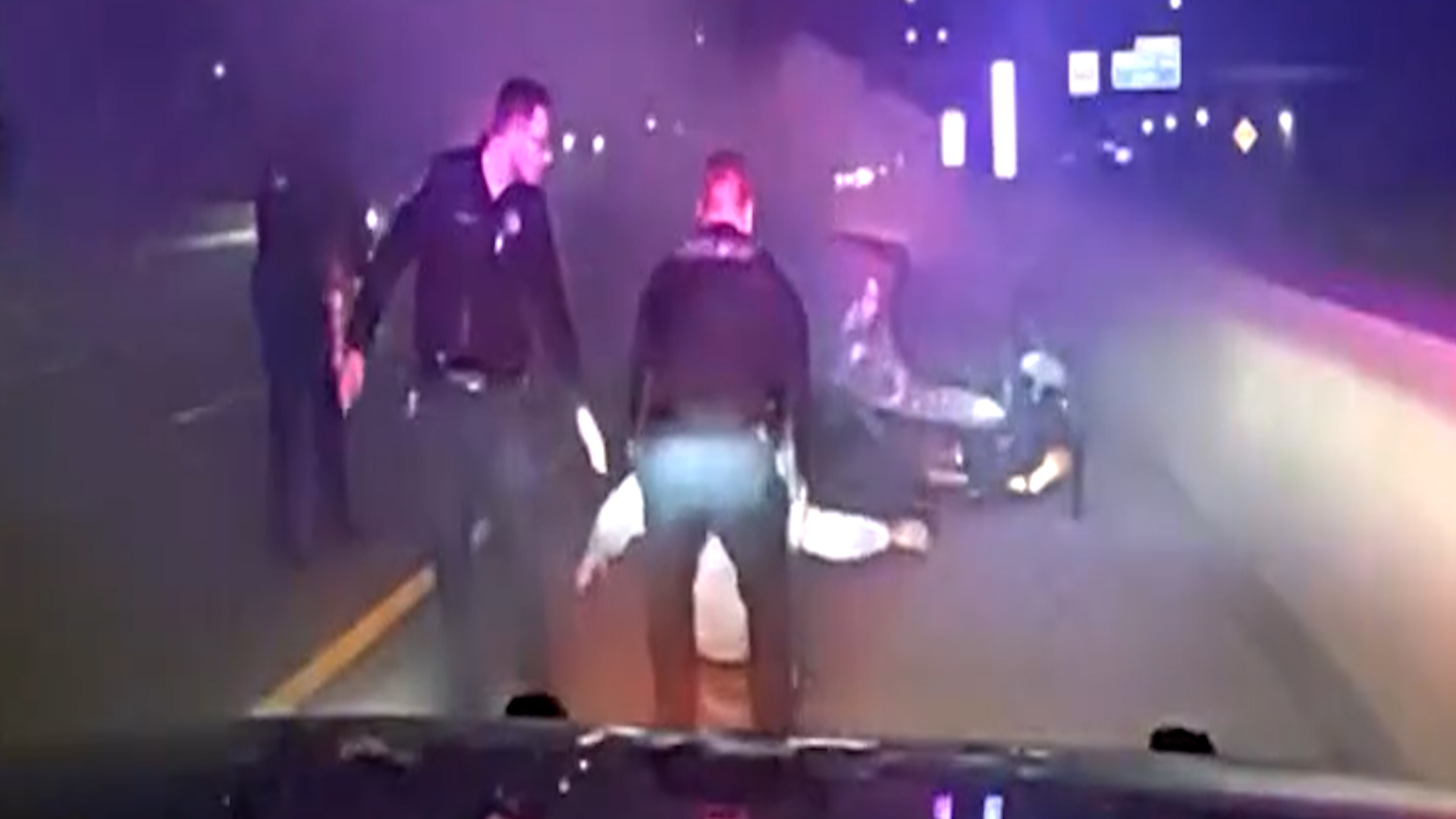 Driver rescued from burning car after crash in Illinois