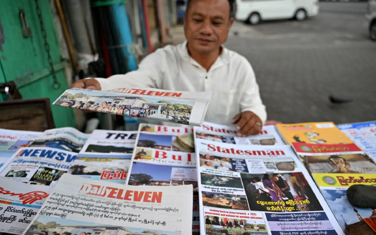 Myanmar pro-military party 'winning' junta-run poll first phase