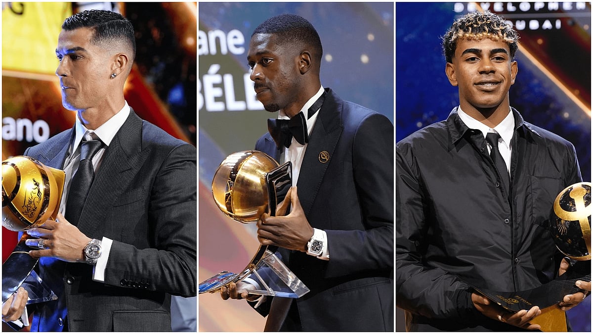 Globe Soccer Awards 2025: Ronaldo, Dembele, Yamal win big in Dubai ...