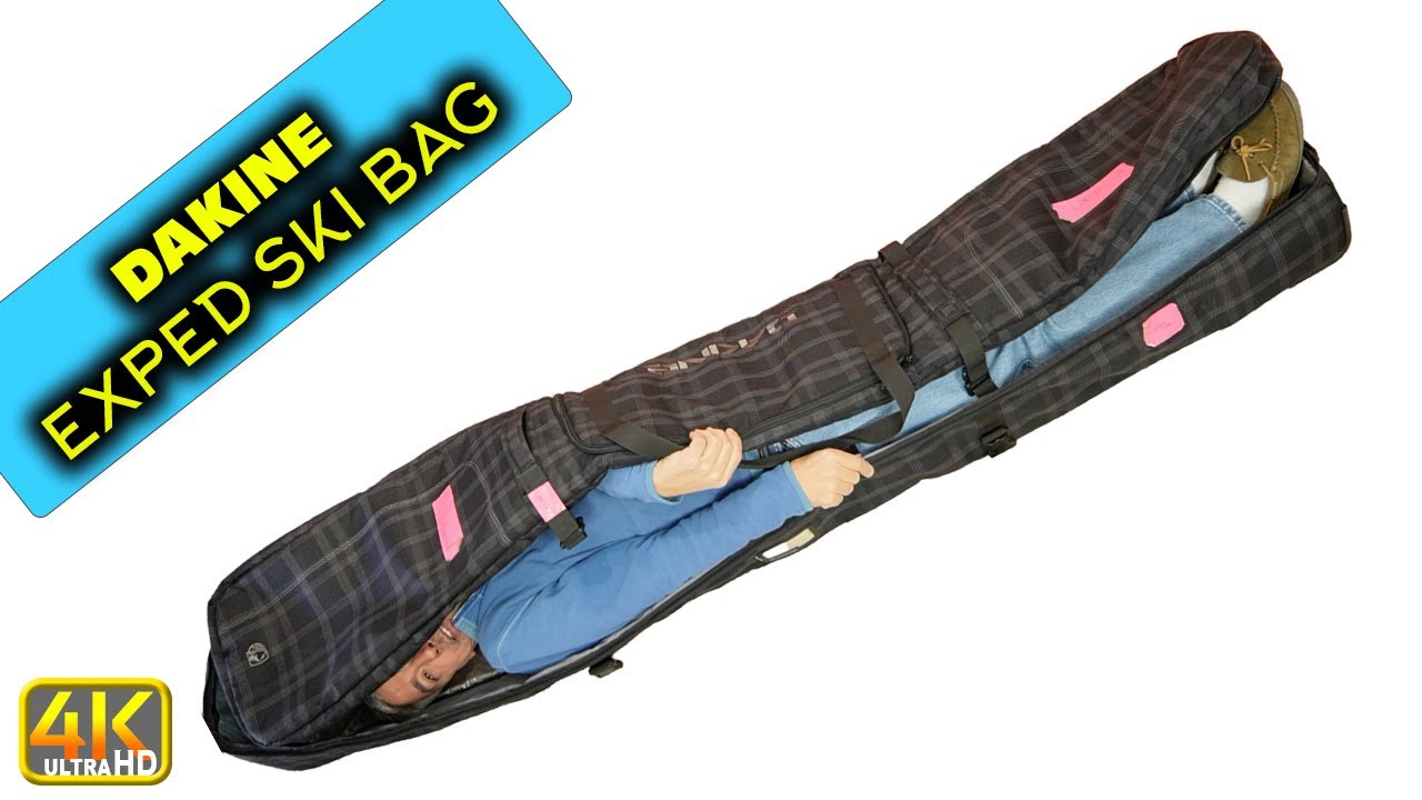 Ski trip essentials: Dakine low roller expedition ski bag