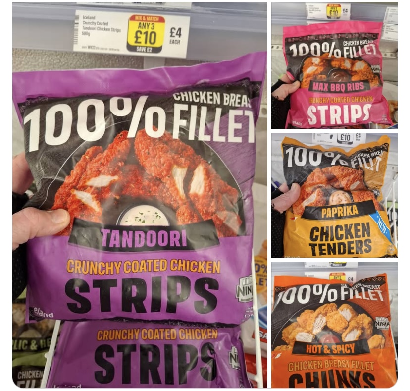 Iceland shoppers rush for £4 chicken deal as popular 100% fillet range ...