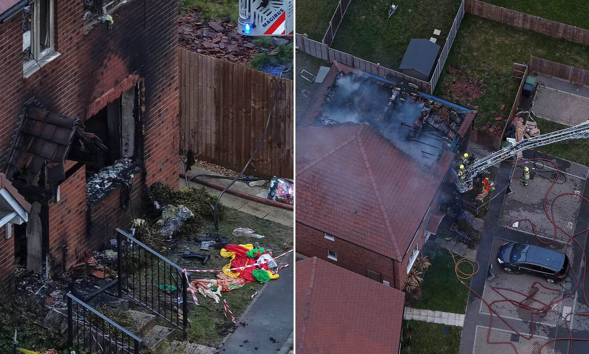 Neighbours desperately tried to put out Ashford house fire that killed ...