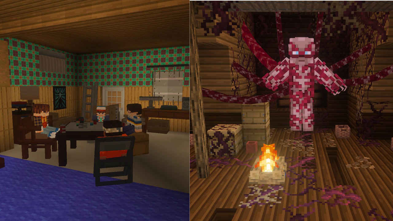 You can now experience the Stranger Things world in Minecraft, all details