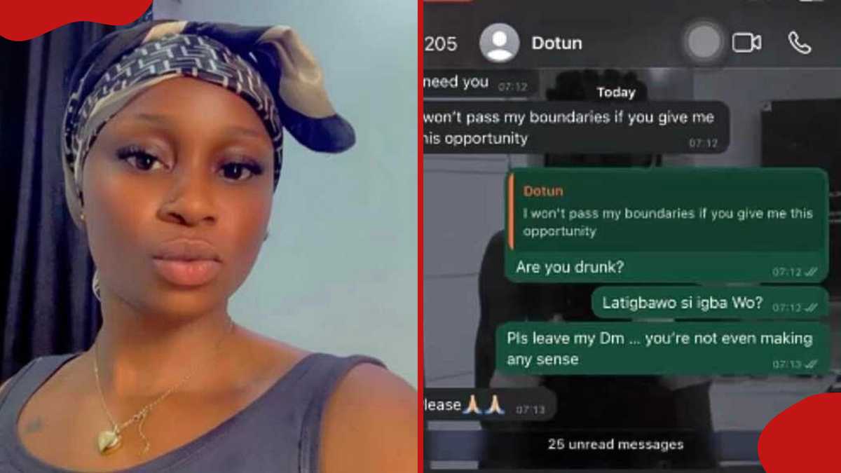 Lady leaks messages she received from ex-boyfriend, discloses why they ...