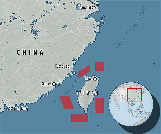 Defence expert's warning as China holds live-fire drills off Taiwan ...