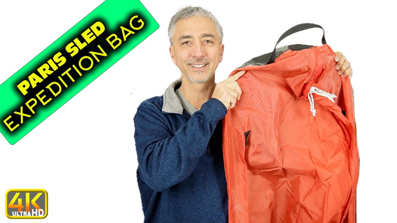 Travel light with the Paris Expedition Sled Ski Duffel