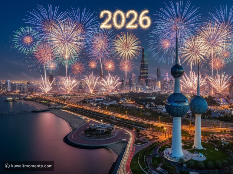 Where to celebrate New Year's Eve in Kuwait?