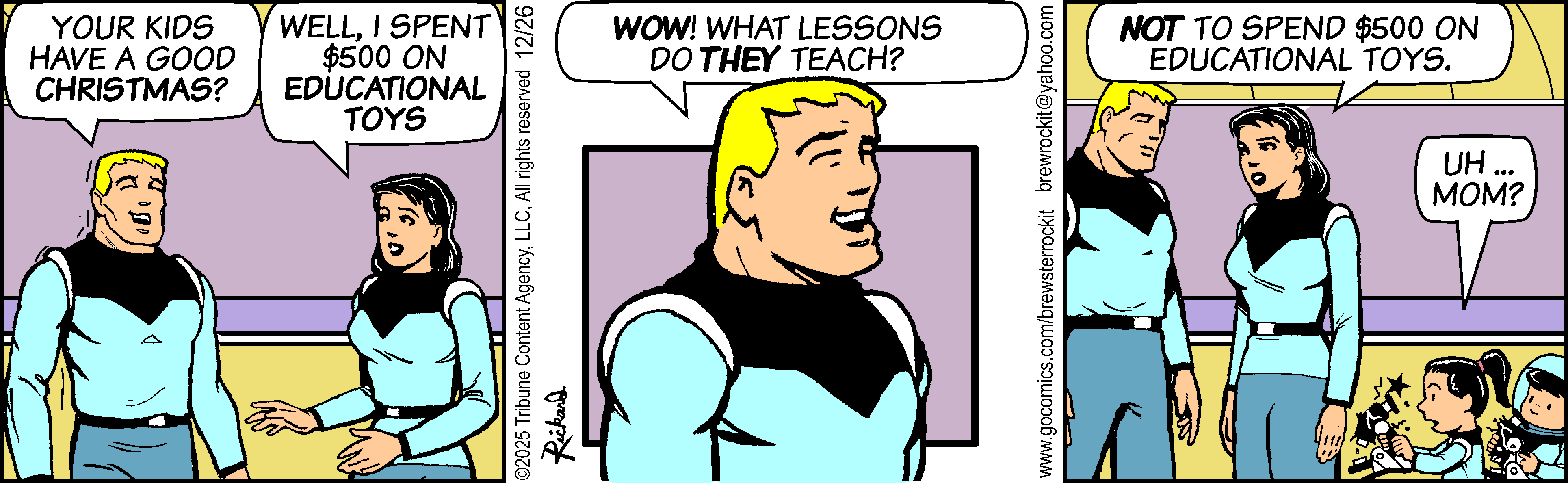 Brewster Rockit by Tim Rickard