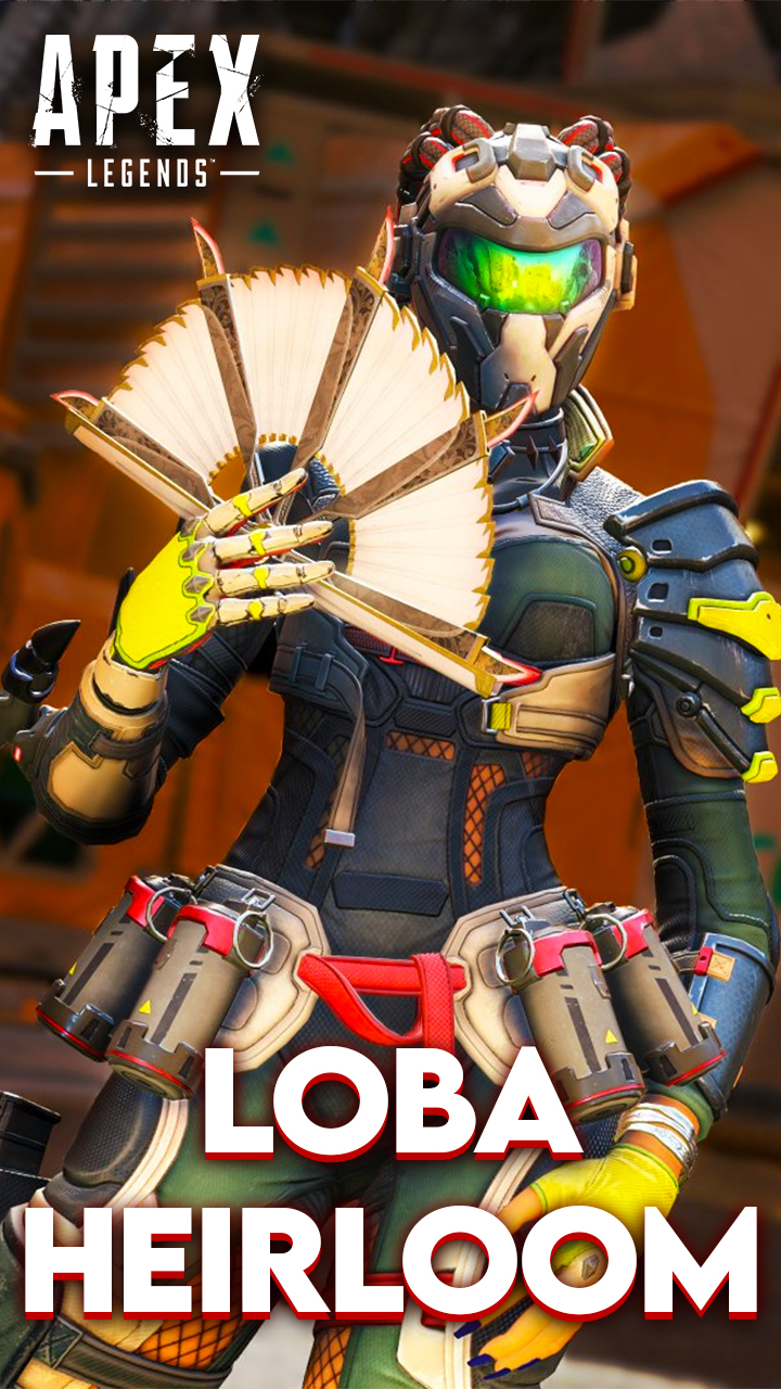 New Apex Legends Loba heirloom showcase and animations