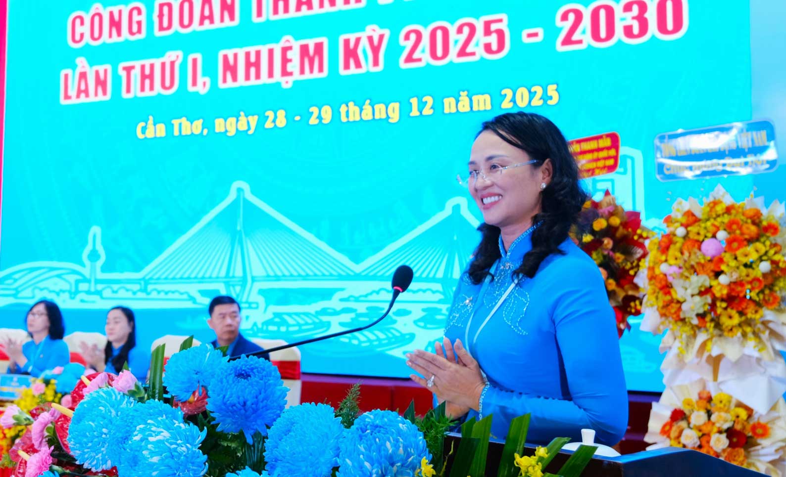 Bà Lê Thị Sương Mai được chỉ định làm Chủ tịch LĐLĐ TP Cần Thơ