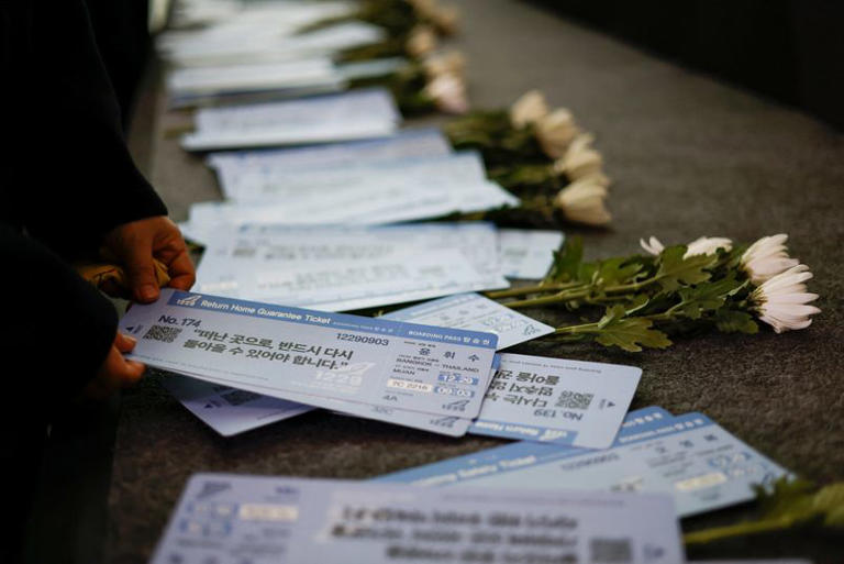 South Korean president vows to reveal truth on anniversary of Jeju Air ...