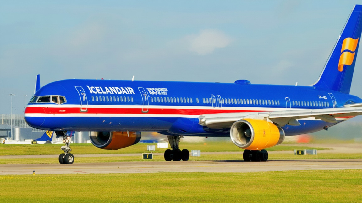 Final flight of the long Boeing 757 plane