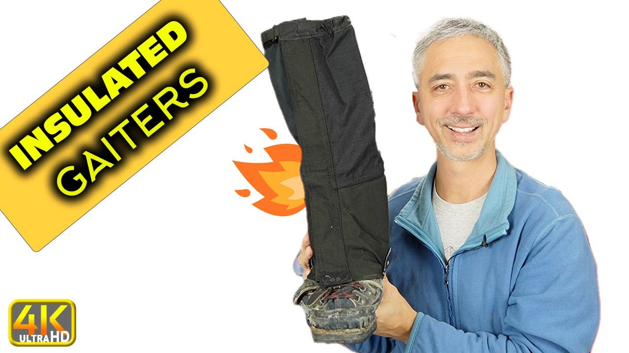 Outdoor Research Crocodile Gaiters: Custom insulation tested