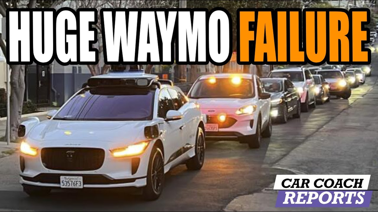 Waymo self-driving taxi sparks massive traffic jam in San Francisco