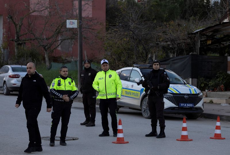 Three Turkish police, six Islamic State militants killed in clash