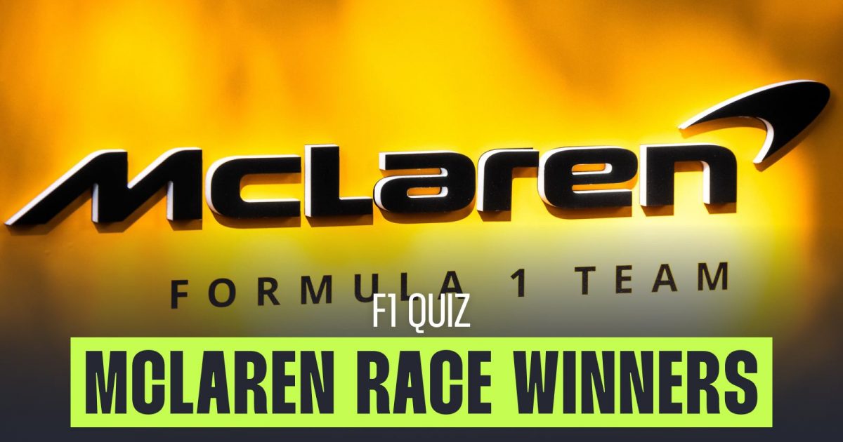 F1 quiz: Every McLaren race winner in Formula 1 history