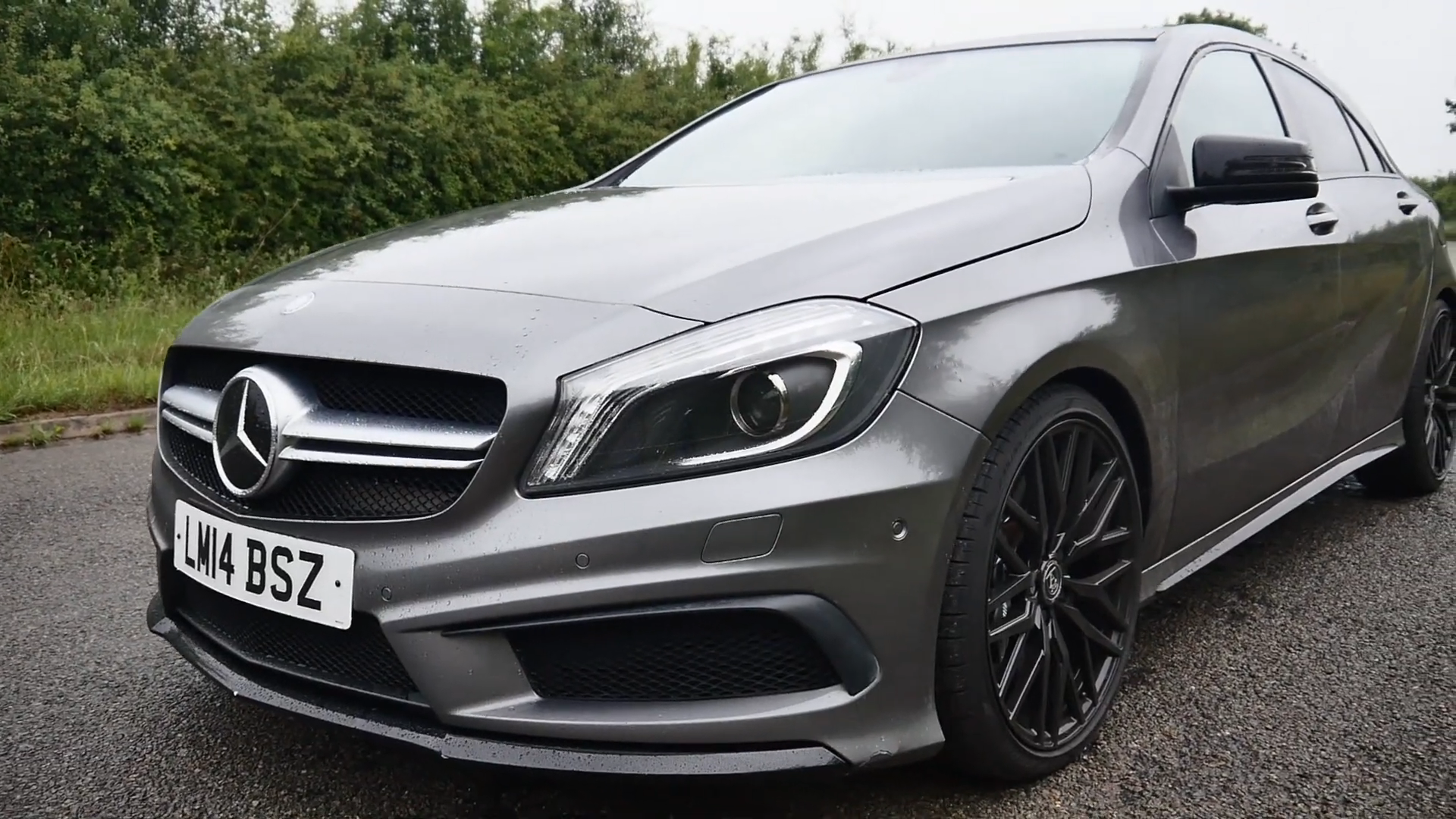 What a few cheap mods do to a Mercedes in 10 minutes
