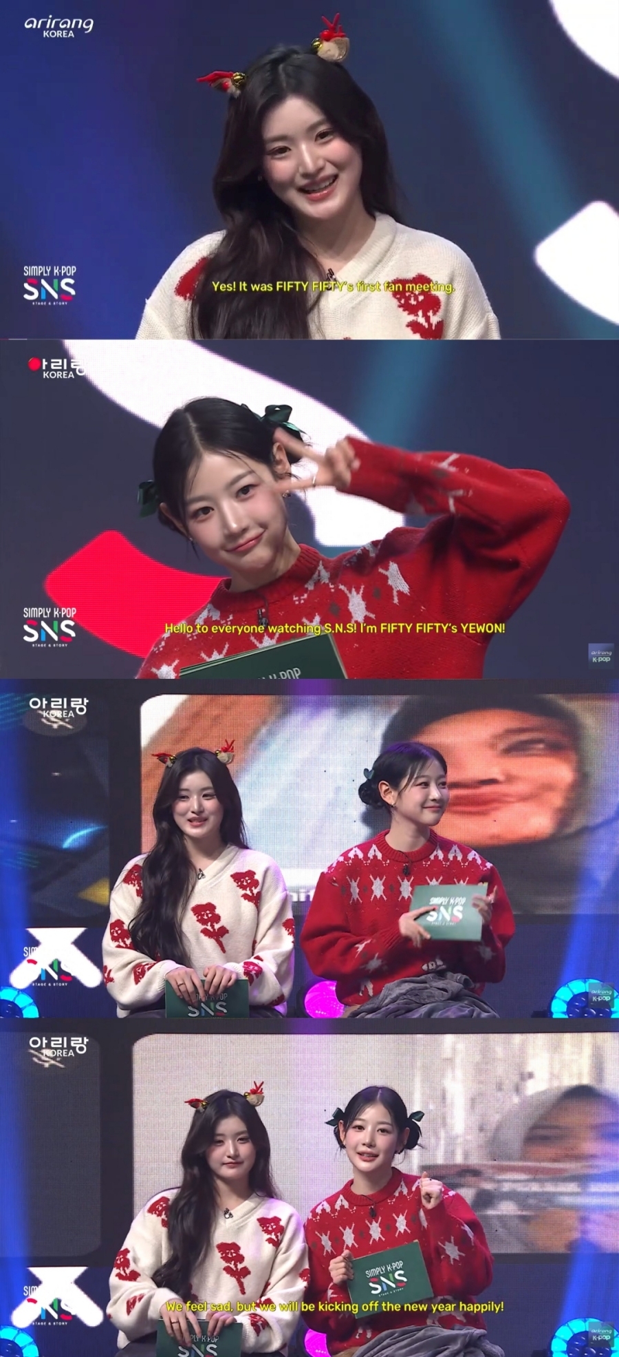 FIFTY FIFTY active as ‘Simply K-Pop S.N.S’ MCs···bittersweet final sign-off