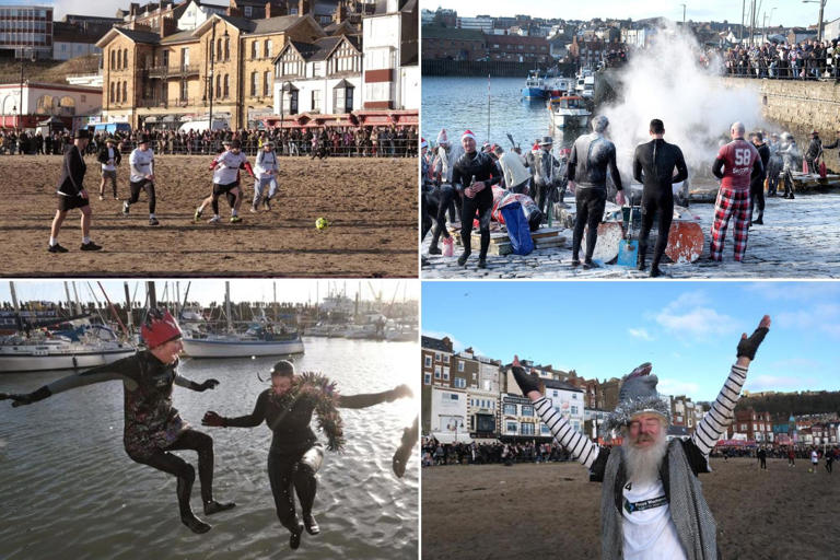 In pictures: Hundreds of people turn out to enjoy Boxing Day events in ...