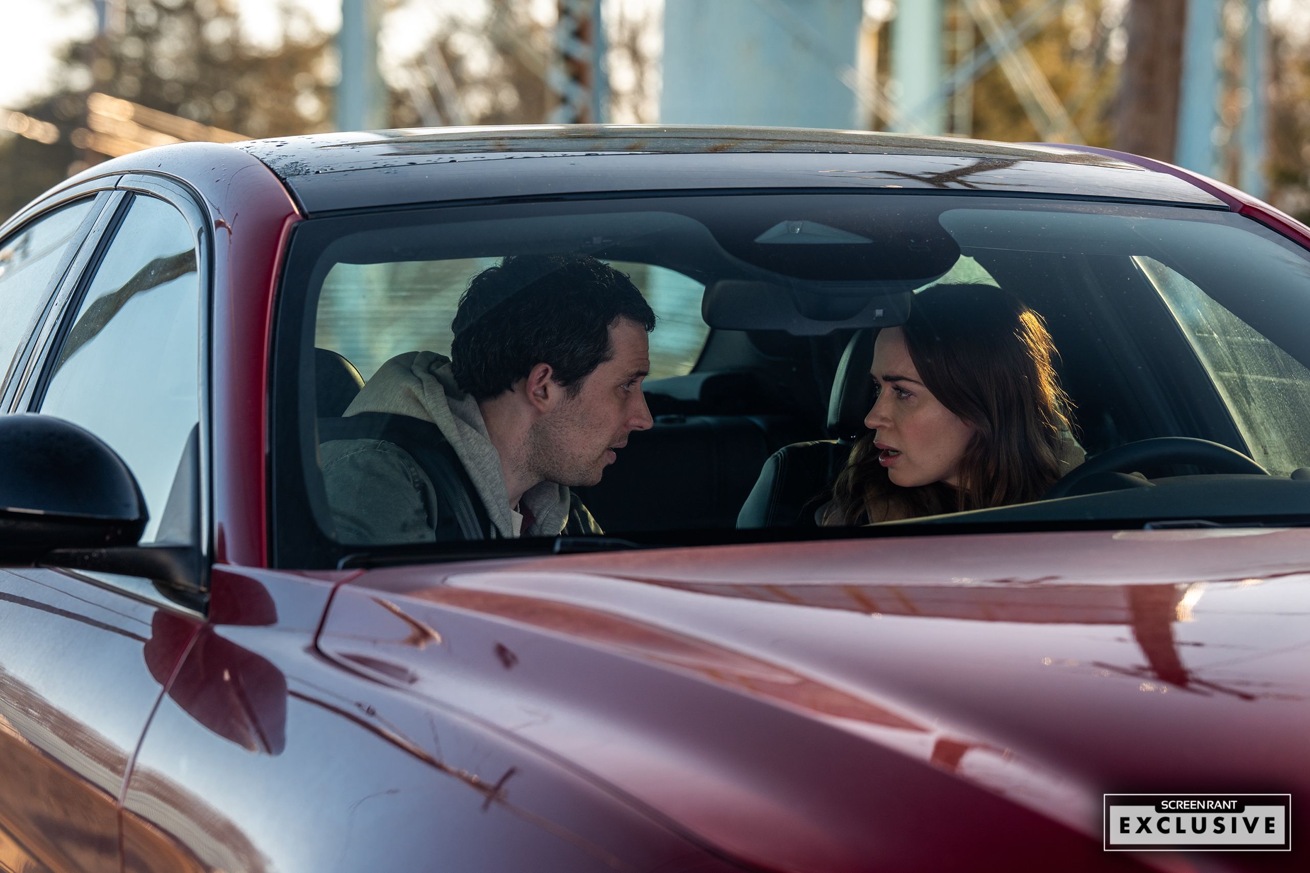 Josh O'Connor & Emily Blunt have a secret meeting in new look at Steven ...