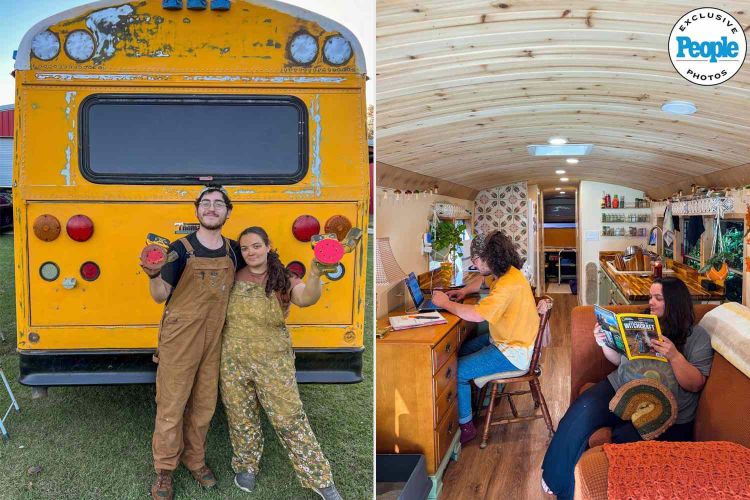 After multiple setbacks, these DIY creators finally turned a school bus ...