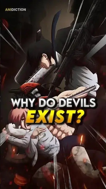 Why do devils exist in Chainsaw Man? #shorts #chainsawman #makima