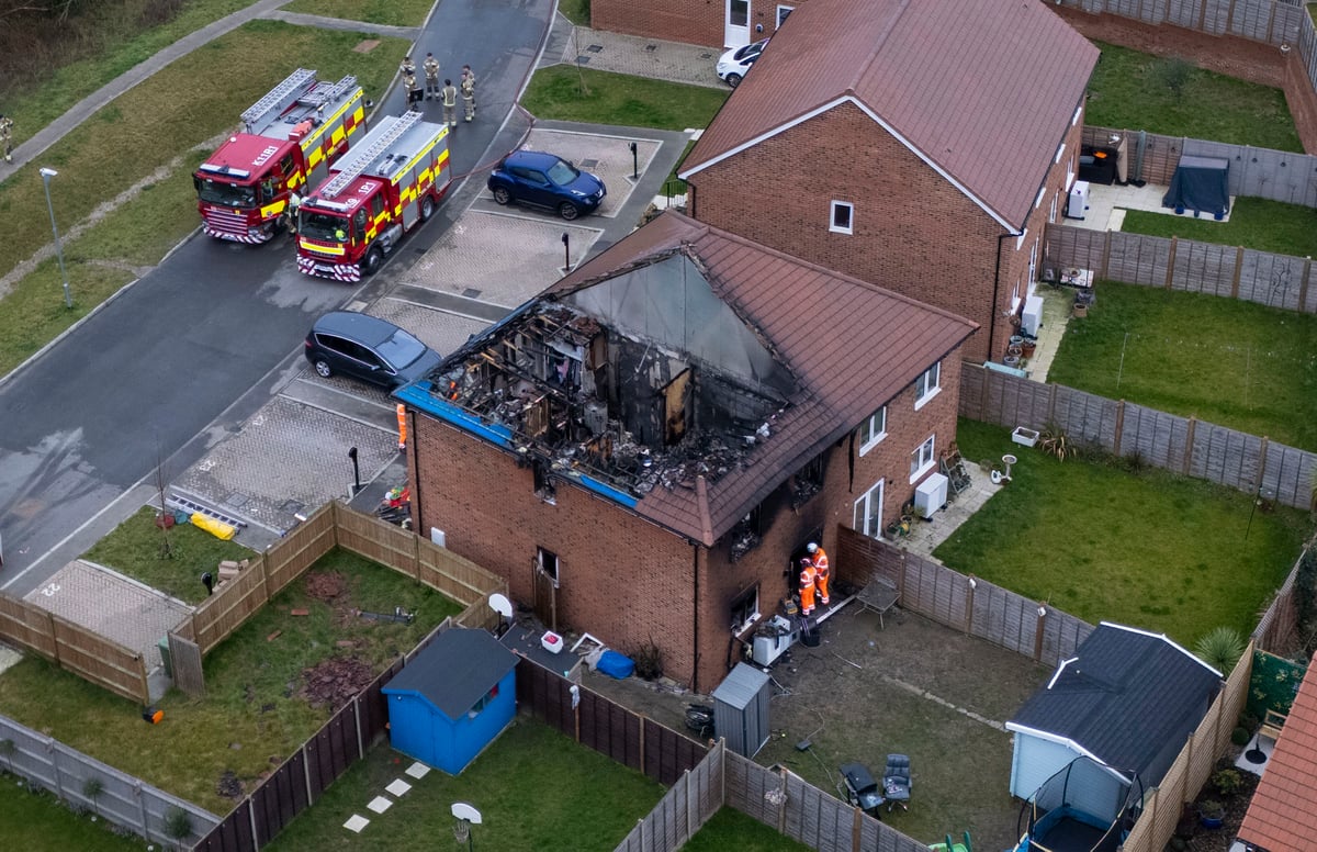 Neighbours tried to put out tragic house fire that killed child