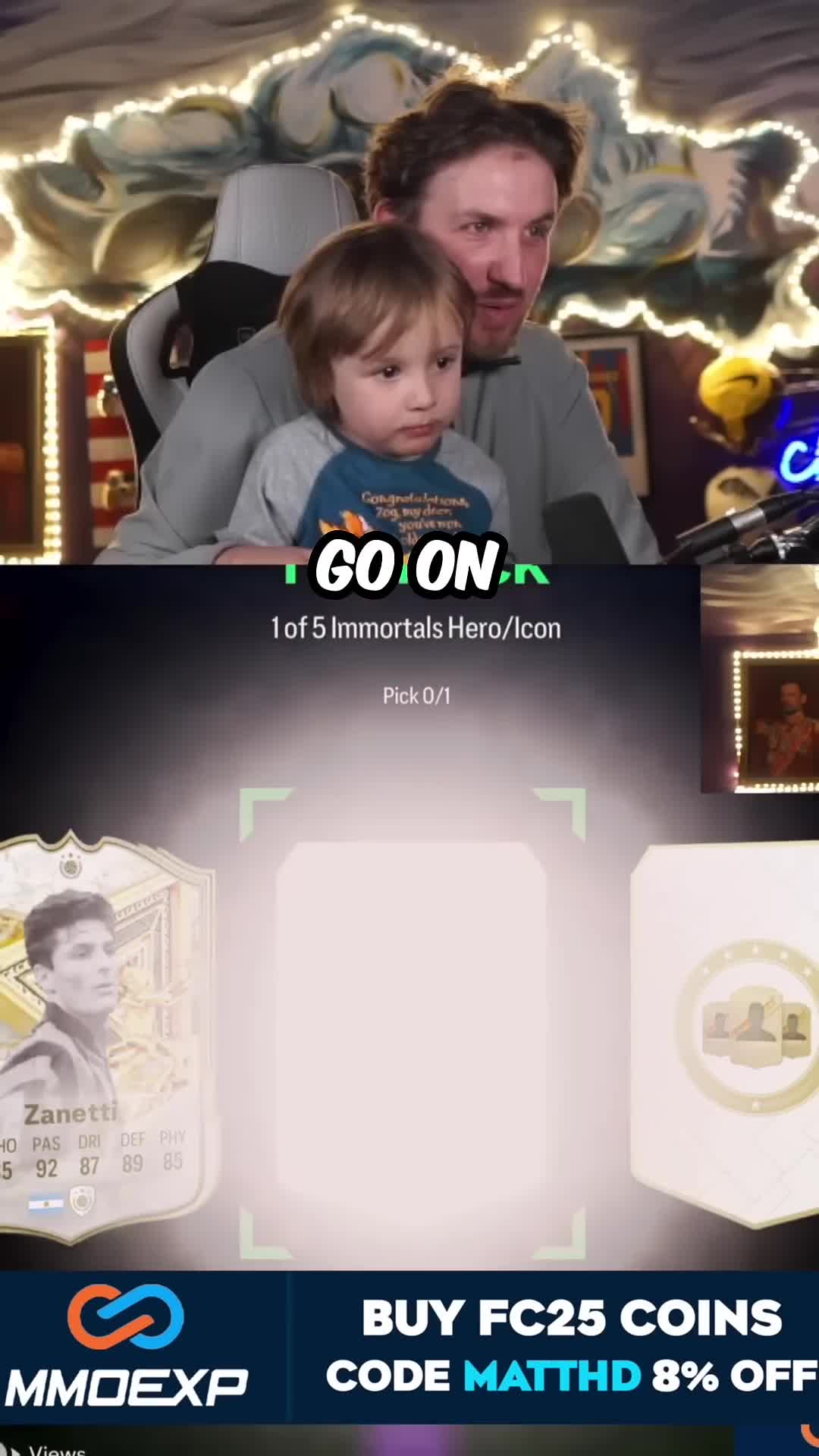 My son opened rank 1 immortal icon rewards!