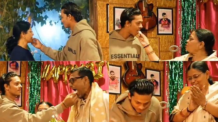 Video: Yashasvi Jaiswal celebrates 24th birthday with family at ...