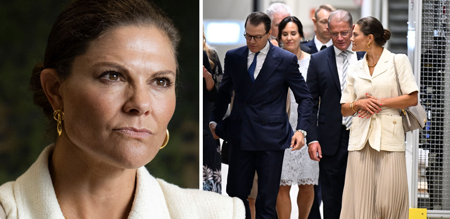 Okänd man jagade Victoria och Daniel – Säpo ingrep direkt!