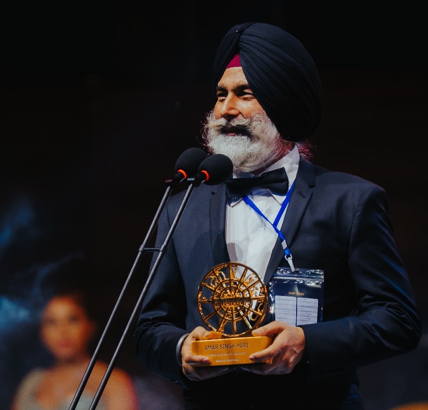 Amar Deep Singh Hari receives global recognition award at GEF2025