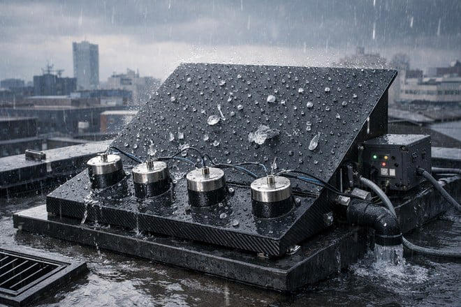 La pioggia produce elettricità: fino a 60 volt per gestire le emergenze ...