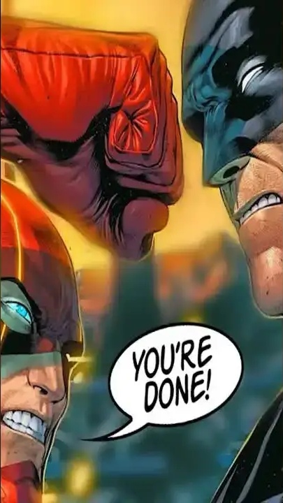 The Flash has had enough of Batman’s insults. #dccomics #shorts
