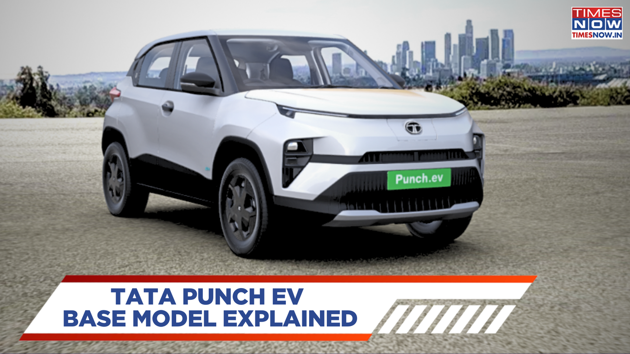 Tata Punch EV base model explained - 265 km range, 5-star BNCAP rating ...