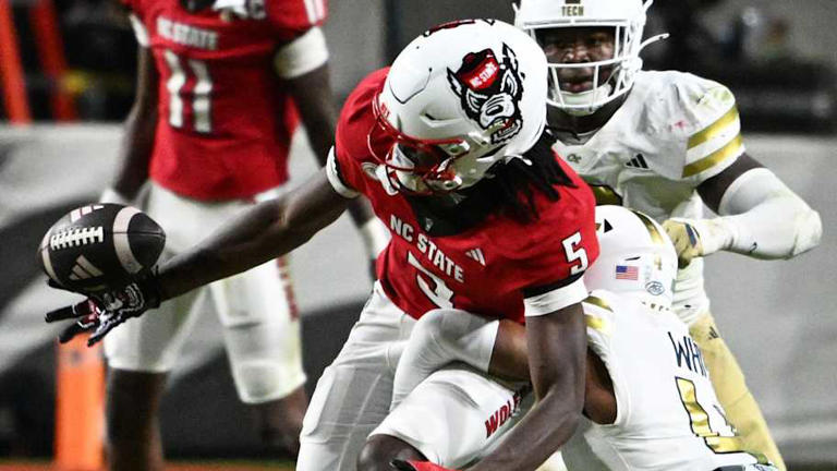 Assessing the performance of the wide receivers for NC State in 2025