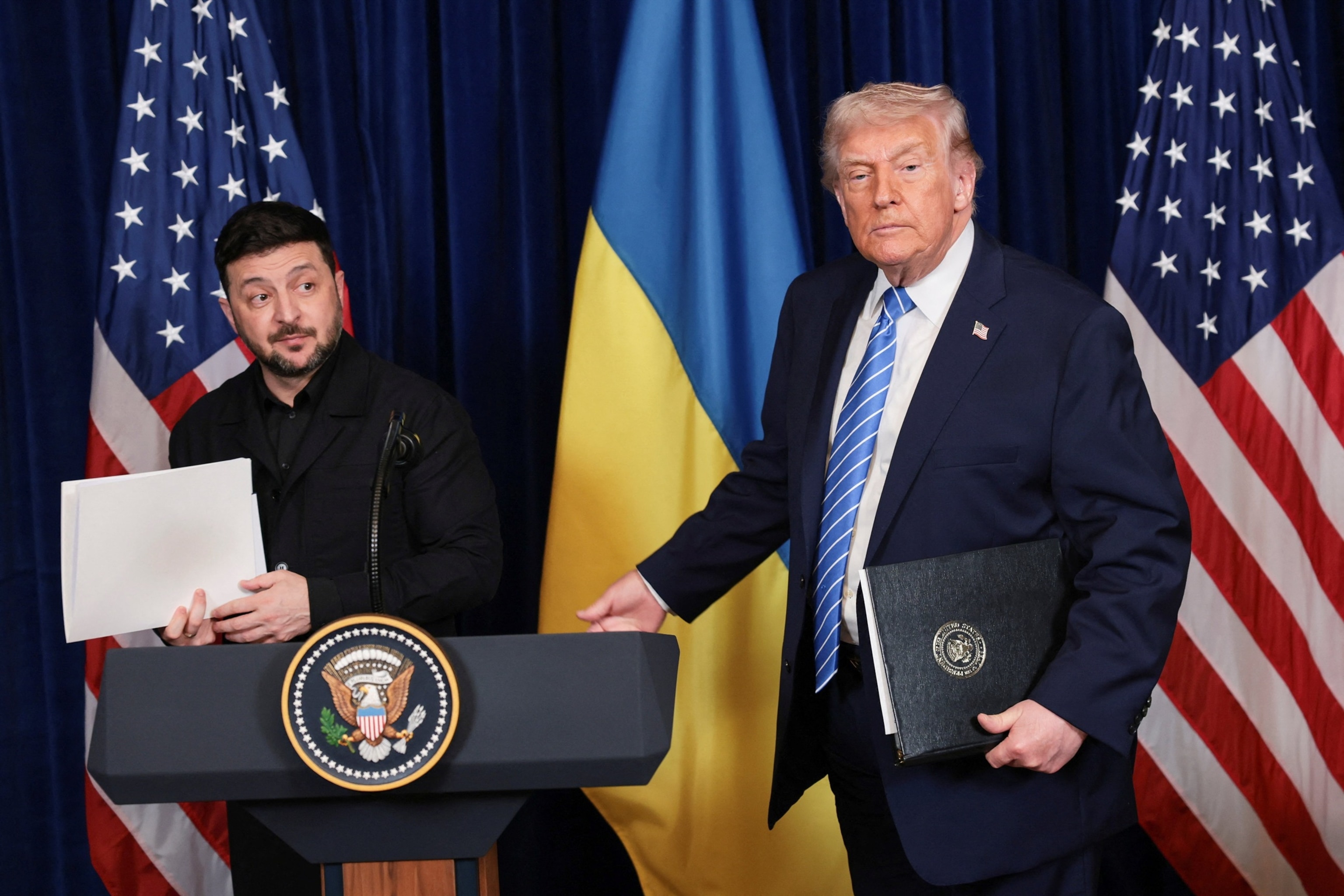 Kremlin aide praises Trump's 'peace efforts' after Zelenskyy meeting ...