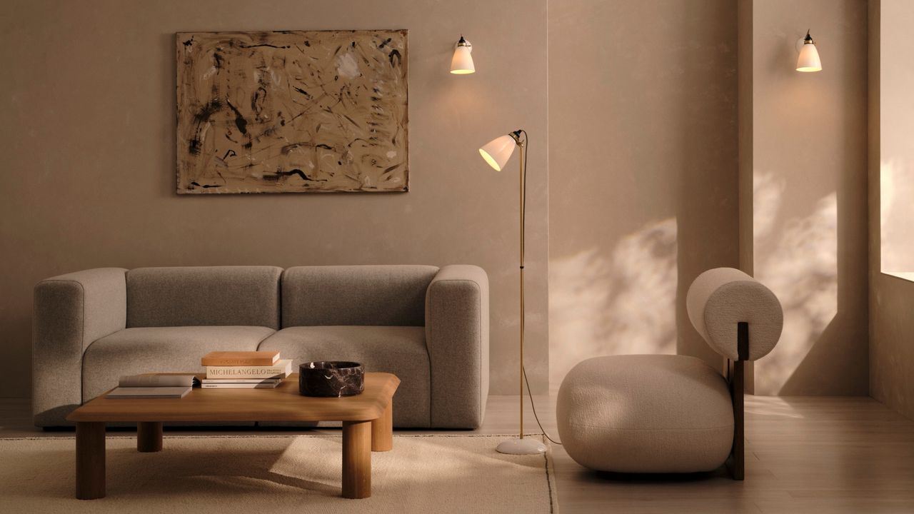 How high should you hang art?