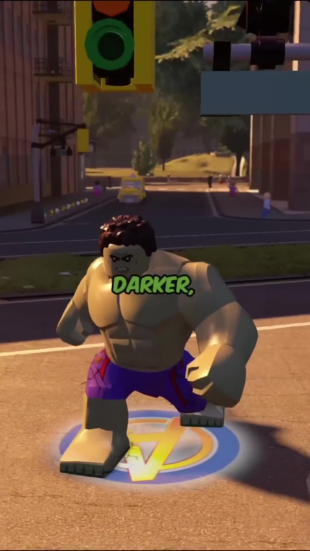 how many different colors Hulk can have in the LEGO Marvel games? # ...