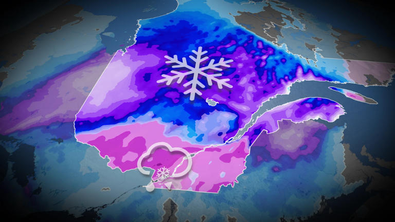 Impacts, outages begin Monday as winter storm hits southern Quebec
