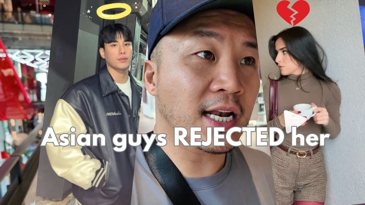 Influencer rejected by Asian man shares surprising reaction