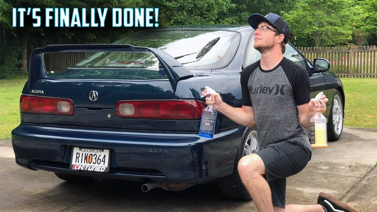 The paint is amazing - Acura Integra project ep. 10