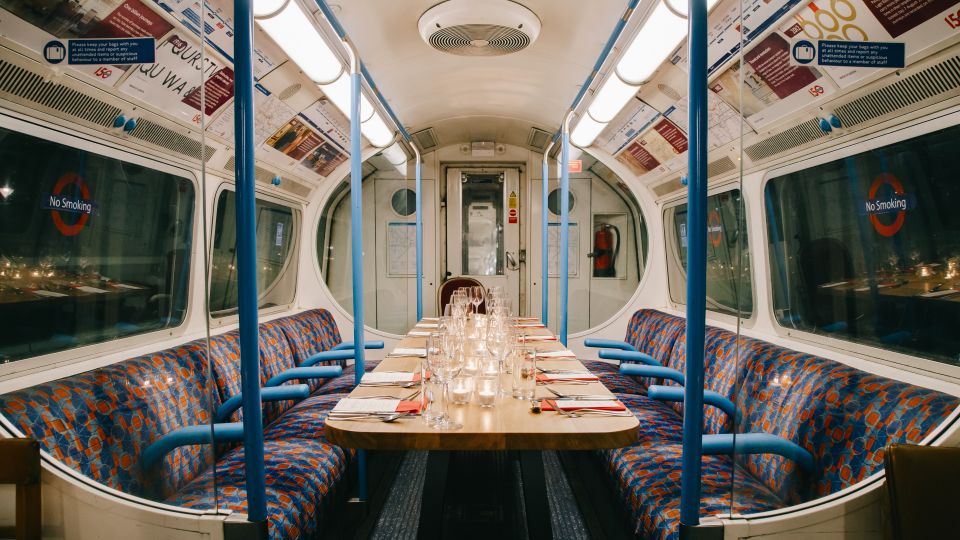 Dining on the metro – it’s a thing in London
