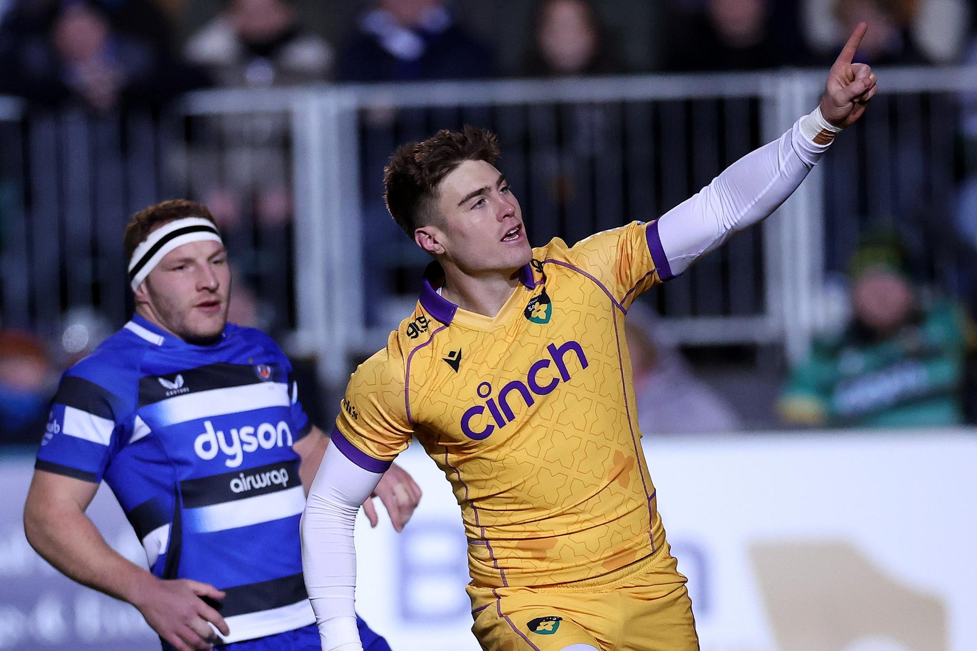 Saints boss Dowson salutes 'world class' Freeman after try treble at Bath