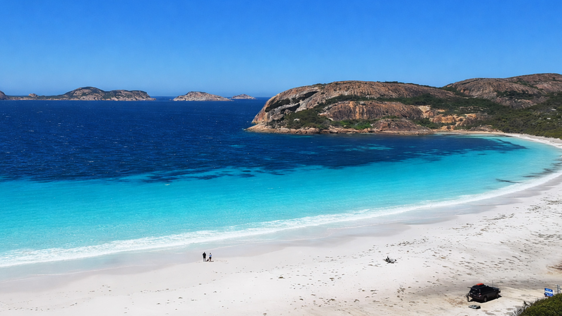 We finally made it to Lucky Bay