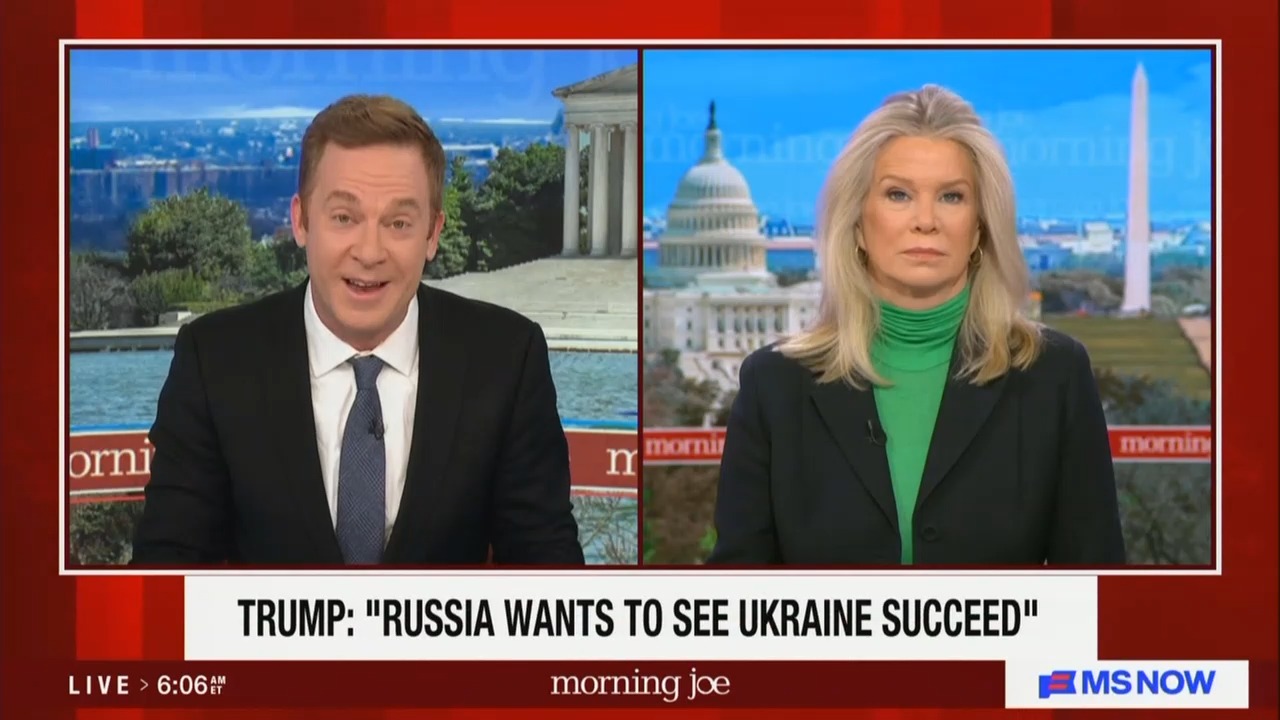 Morning Joe’s Jonathan Lemire bursts out laughing at Trump’s claim ...