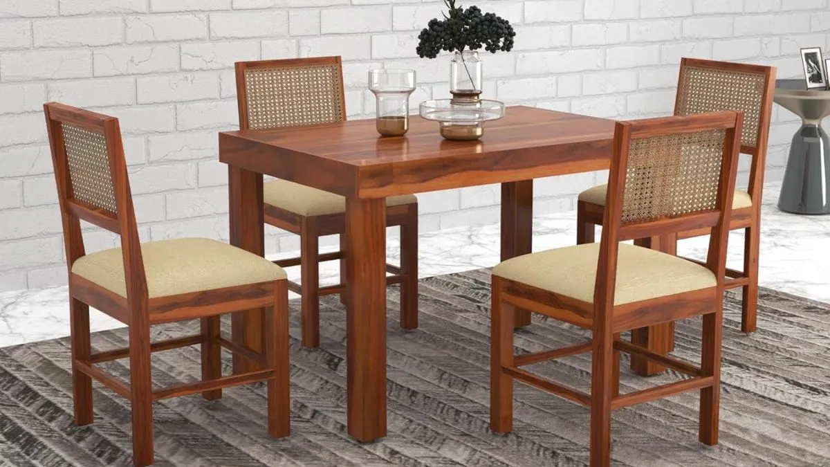 Top 5 Compact Dining Table 4 Seater Options: For Apartments and Small Homes